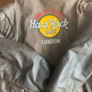 Hard Rock Cafe | Jackets & Coats | Xl Leather Hard Rock Jacket | Poshmark